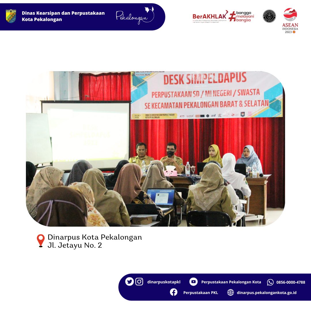 Desk Simpeldapus (Sistem Pelaporan Data Perpustakaan) - Dinas Kearsipan ...
